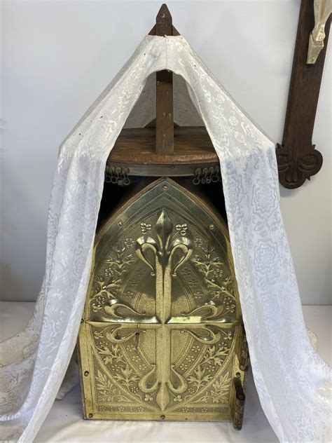 Brass Dome Tabernacle Late 18th Century Mary Collings Church