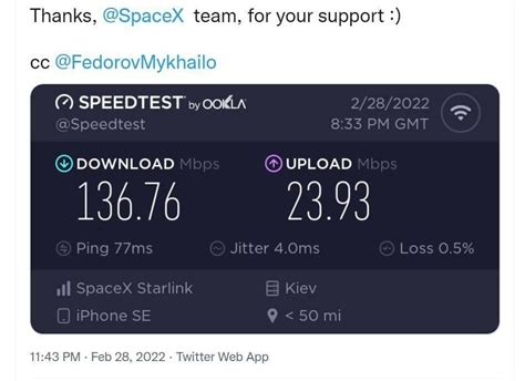 ილონ მასკის Starlink უკრაინაში უკვე ამუშავდა Odishinews