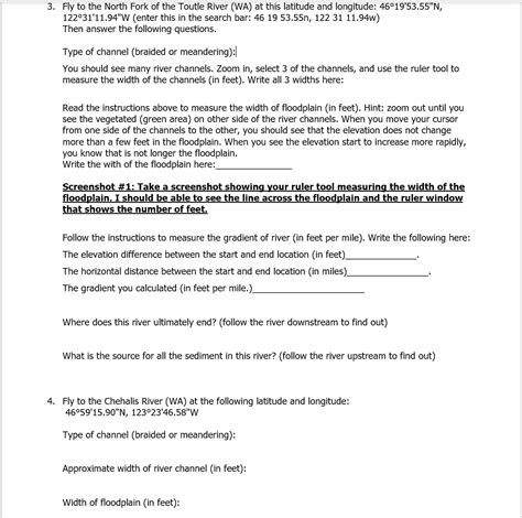 Solved Lab Streams And Groundwater Name Part 1 Chegg Com