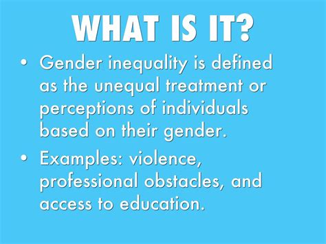 Gender Equality By Delaney Nidiffer