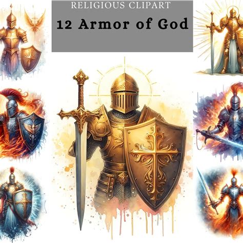 Armor Of God Clipart Etsy