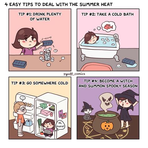 Summer Heat Cartoon