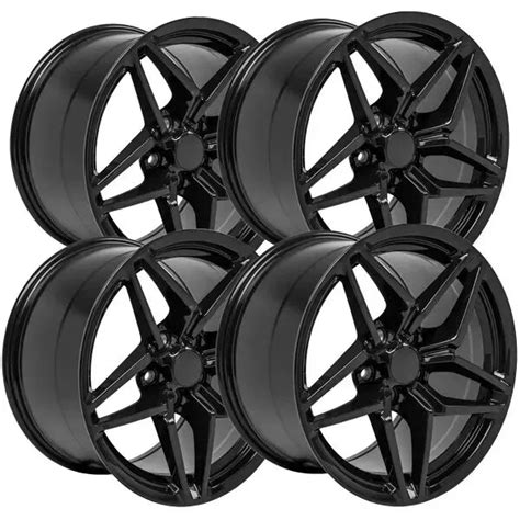 Set Of 4 Oe Wheels Cv31 17x95 5x475 56mm Gloss Black Wheels Rims