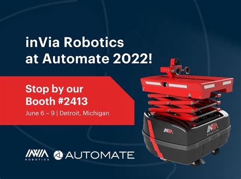 Invia Robotics On Linkedin Automate2022 Supplychain Automation