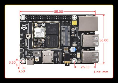 Buy Luckfox Pico Pi B 128mb Ram 8gb Emmc No Wireless Linux Micro