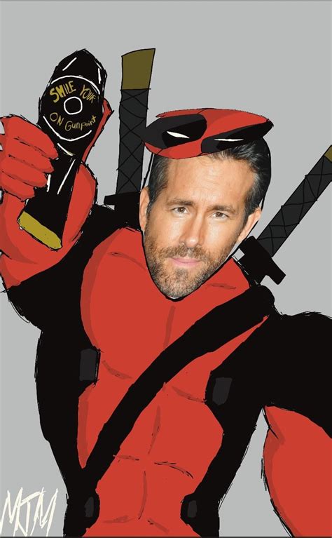 Just Finished This Deadpool Drawing Added An Extra Style R Marvel