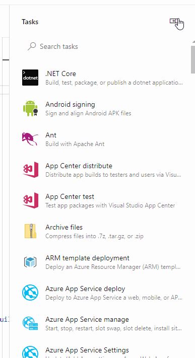 how to publish a specific project from a vs web solution of multiple projects in azure devops