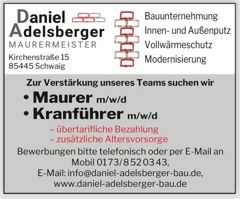 Daniel Adelsberger Daniel Adelsberger Maurermeister