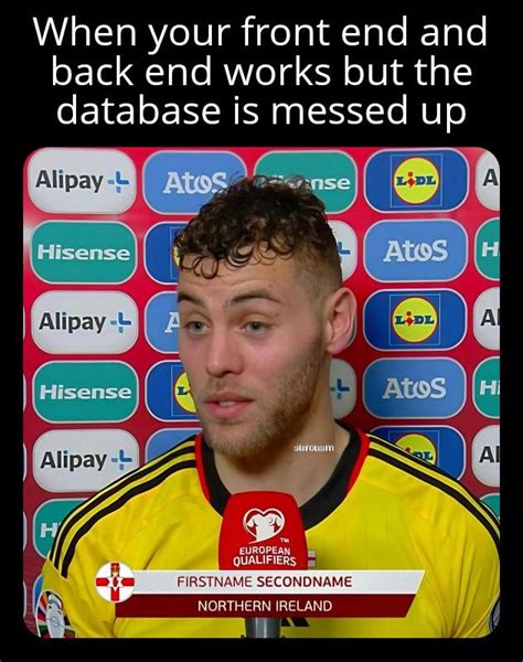 When Your Front End And Back End Works But The Database Is Messed Up