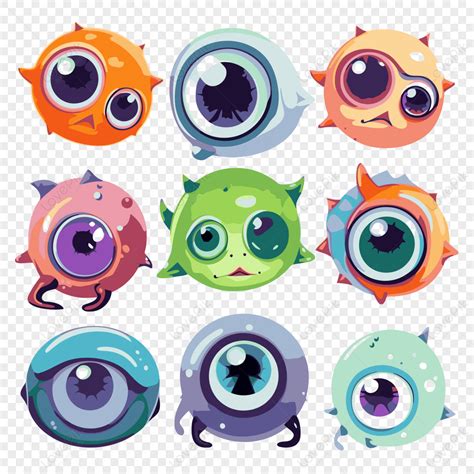 Eyeballs Clipart Vector Cartoon Png Image Free Download And Clipart