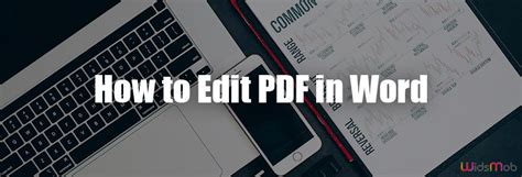 Is It Possible To Edit A PDF In Word Here Is The Ultimate Guide