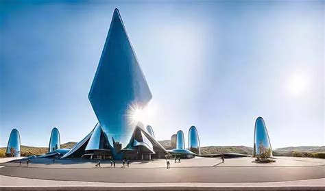 3d Model Office Building Deconstructivism 3d Model Vr Ar Low Poly