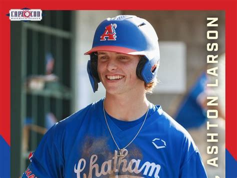 Ashton Larson Lsu Baseballs Rising Star Of Chatham Anglers In The Cape