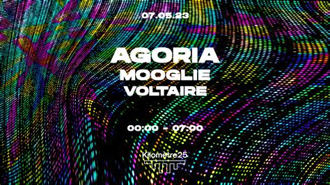 🎫 Km25 PrÉsente Agoria Mooglie And Voltaire Shotgun Tickets
