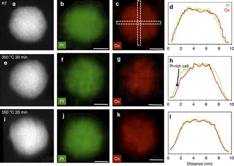 Eds Elemental Mapping Haadf Stem Images And Corresponding Eds Download Scientific Diagram