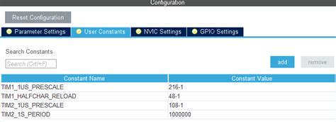 Solved What Does User Constants In The Device Configurati