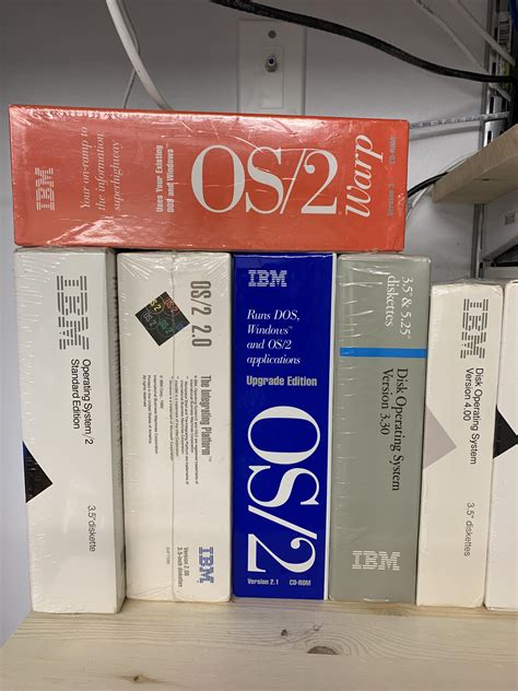 My Mostly Complete Retail Boxed Operating System Collection For The X86