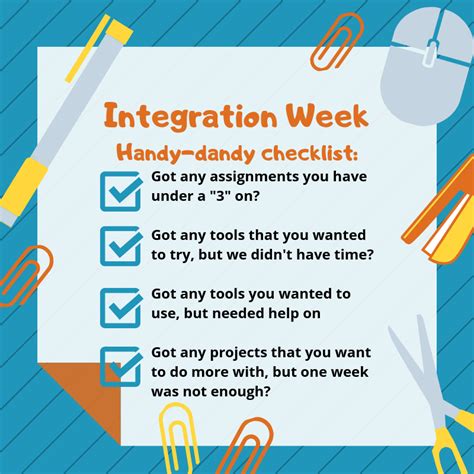 Integration Week Primer Diagram Quizlet