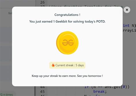 Day 5 Of 100 Days Of Coding Challenge On Geeksforgeeks Aman Sonaniya Posted On The Topic