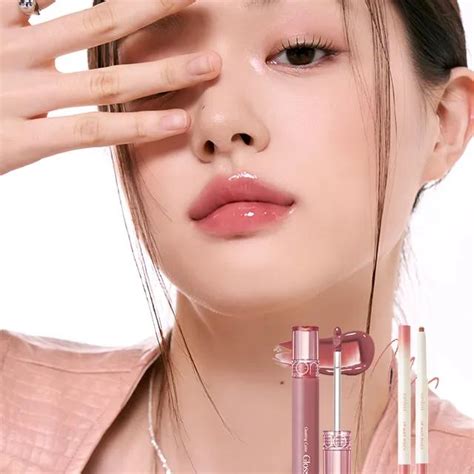 롬앤 New 글래스팅 컬러 글로스 립 메이트 펜슬 위시버킷