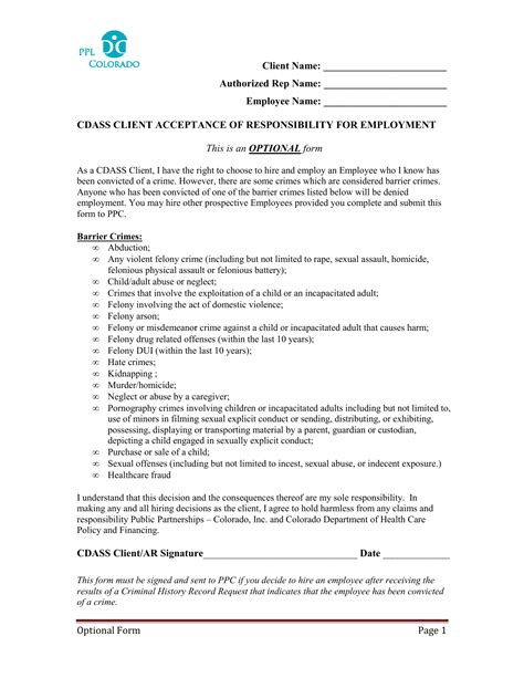 8 Client Cbc Responsiblity Form 05162011