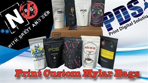 Print Mylar Bags Print Digital Solutions Youtube