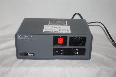 Used Biotab Healthcare Sequential Circulator Pneumatic Lymphedema Compression Pump W Sleeves