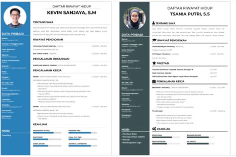 Foto 7 Cara Membuat CV Lamaran Kerja Secara Online Mudah Dan Gratis