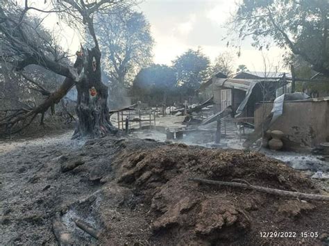 မြိုင်မြို့နယ်ရှိ ကျေးရွာ ၂ ရွာကို စစ်တပ်က မီးရှို့ဖျက်ဆီးမှု နေအိမ် ၄၀ နီးပါး ပြာ ကျ၊ ကျေးရွာမ