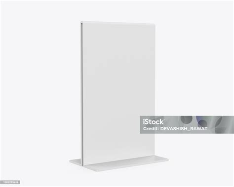 플라스틱 및 아크릴 테이블 발화기 프로모션 똑바로 메뉴 테이블 텐트 표지판 홀더 테이블 메뉴 카드 디스플레이 는 모의 및 템플릿 디자인을위한 사진 프레임을 서있습니다 3d