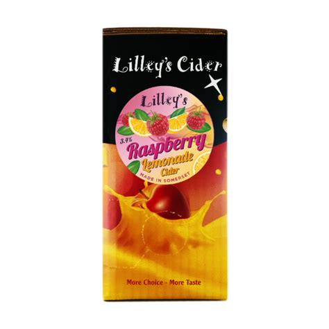 Raspberry Lemonade Bag In Box Lilleys Cider Ltd