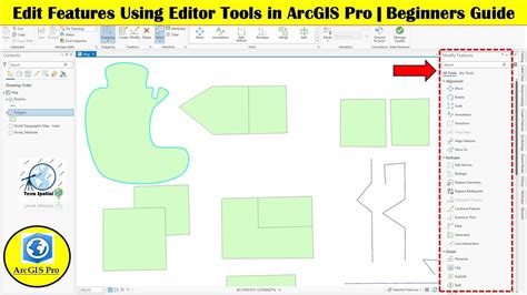 edit features using editor tools in arcgis pro beginners guide youtube