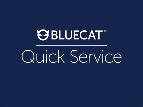 Bluecat Quick Service Bluecat Networks