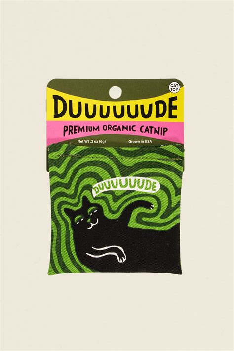 Duuuuude Catnip Toy Kin Ship Goods