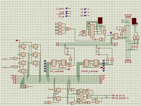 Elevator Relay Circuit Diagram