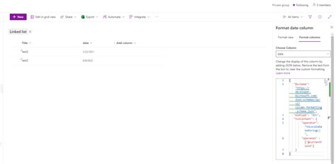 Microsoft Lists Column Date Format Microsoft Qanda