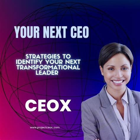 Sarah Mccrary On Linkedin Your Next Ceo Strategies To Identify Your Next Transformational