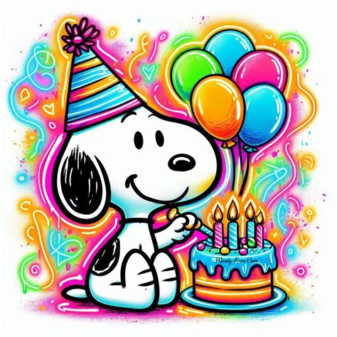 Snoopy Birthday Wishes Happy Birthday Snoopy Images Cute Snoopy
