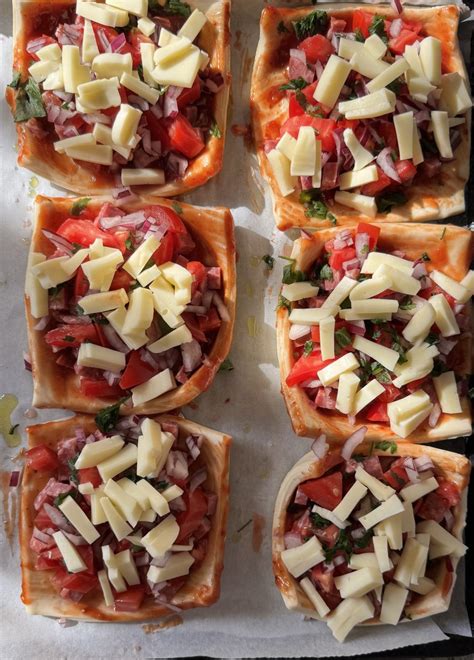 Mini Puff Pastry Pizza Dishmagazine