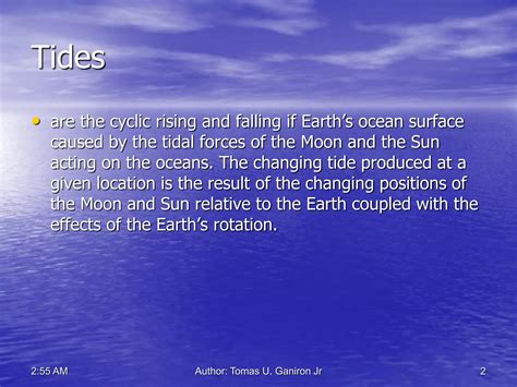 Tides And Currents Pdf