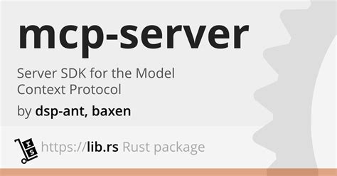 Mcp Server — Rust Utility Librs