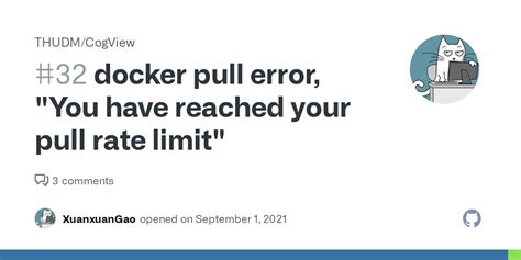 Docker Pull Error You Have Reached Your Pull Rate Limit · Issue 32
