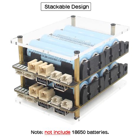 Snapklik Com Geekworm V V Dual Output Universal SBC Stackable Uninterruptible Power Supply