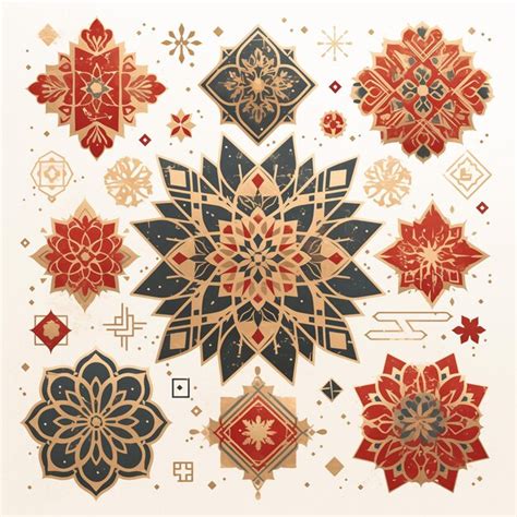 Traditional Patterns Of Yangon Myanmar Premium Ai Generated Vector