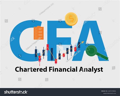 Charter Finance Analyst Cfa Illustration Vector Stock Vector Royalty