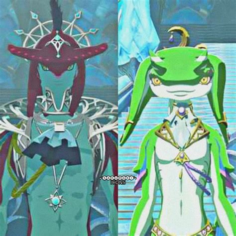Nuevos Monarcas Zora Sidon And Yona Legend Of Zelda Zelda Art Anime
