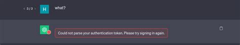 Chatgpt Auth Token Parsing Error Bugs Openai Developer Forum