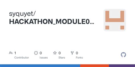 GitHub Syquyet HACKATHON MODULE02 BASIC