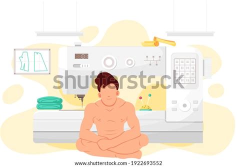 Naked Man Factory Stock Vectors And Vector Art Shutterstock