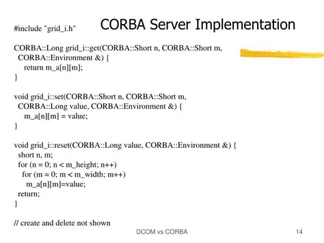 Ppt Dcom Corba Comparison Powerpoint Presentation Free Download Id1776045